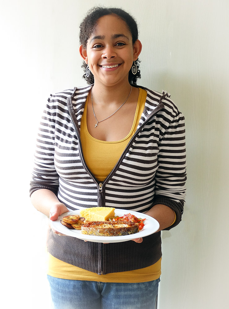 Mochi piská hasá - gebakken vismoten op z'n Antilliaans - RECEPT